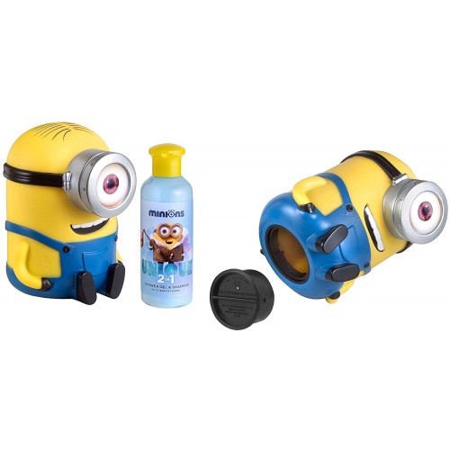 MINIONS Money Box with Shower Gel & Shampoo 200ml
